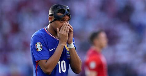 Mbappe Expecting Broken Nose To Act As Target For Belgium At Euro 2024