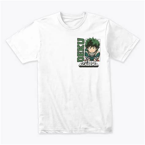 Deku Izuku Midoriya My Hero Academia Bold Anime Design Tshirt