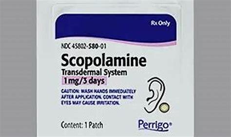 Scopolamine Patch For Vertigo How It Helps Alternatives