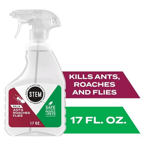 Stem Kills Indoor And Outdoor Ants Roaches And Flies Killer Bug Spray