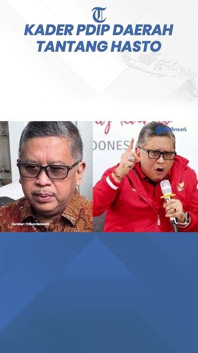 Kader Pdip Daerah Tantang Hasto Sudarsono Jangan Berlindung Pakai Skandal Youtube