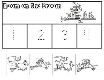 Room On The Broom Sequence Activity By Bilingual Printable Resources