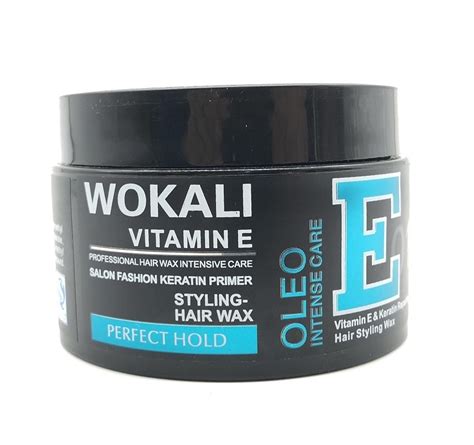 Гель воск для укладки волос профессиональный Wokali Vitamin E Perfect