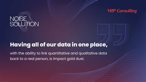 Noise Solution Interview On Ai Journey Vrp Consulting