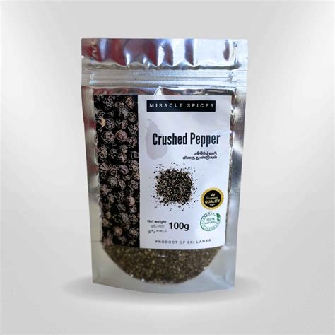 Crushed Black Pepper Miracle Spices