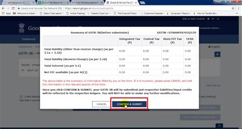 How To File GSTR B Nil Return GST Return Format