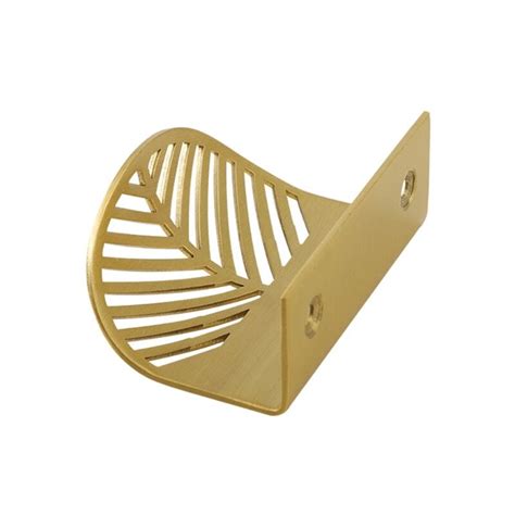 Leaf Shape Brass Door Knob Furniture Handles Drawe Grandado
