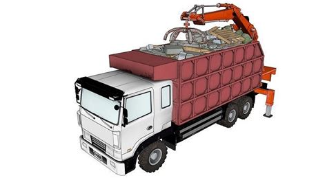 Clawtruck 3d Model Cgtrader