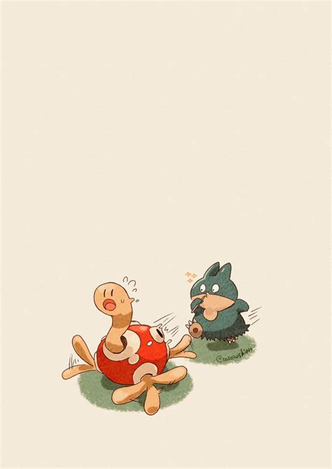 Zozozoshion Munchlax Shuckle Nintendo Pokemon Commentary Highres