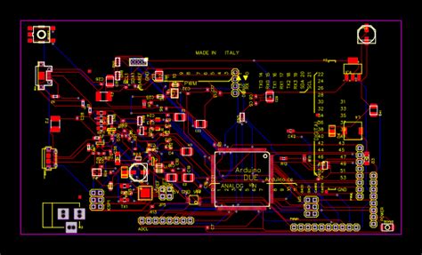 Arduino DUE V PCB Rev Test Sera Resources EasyEDA