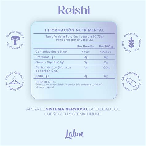Reishi Suplemento Para El Estrés Bienestar Y Sueño