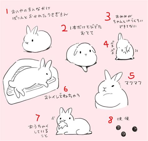 Japanese English Translate This Cute Graphic Please Numbered For
