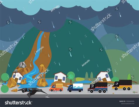 Mudslide Clipart