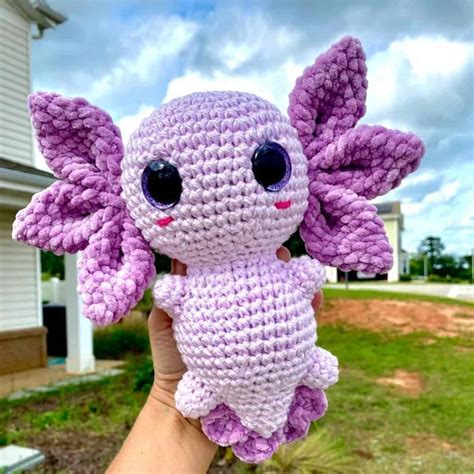 10 Adorable Axolotl Crochet Patterns