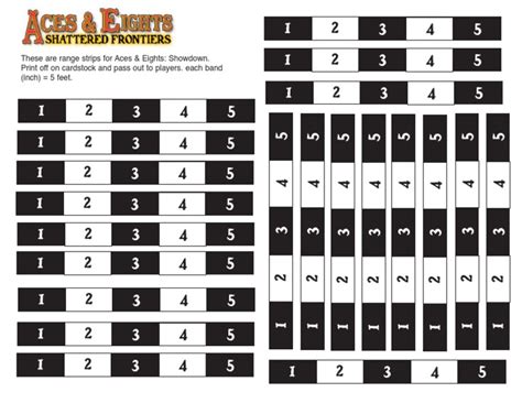 Aces And Eights Range Cards Pdf Pdf Ephemera Playing Cards