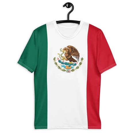 Mexico Shirt With Colors Of The Mexican Flag Free T Mexico