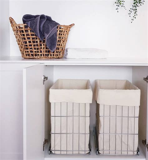 Wire Laundry Basket Pull Out Builders Discount Warehouse