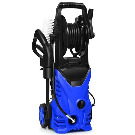 Spaco 1800w 2030psi Electric Pressure Washer Cleaner With Hose Reel Blue High Pressure Car