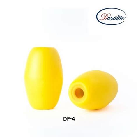 Yellow Duralite Df 4 Pvc Fishing Float Size 130x80x14 Mm At ₹ 45
