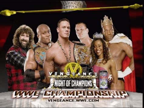 Vengeance Night Of Champions 2007 Mick Foley Vs Bobby Lashley Vs
