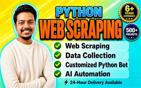 Do Web Scraping Data Scraping And Data Extraction Using Python By