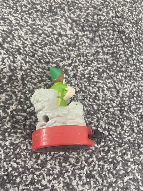 Disneyland Paris~peter Pan And Tinkerbell~train Stamp Figure~mcdonlds