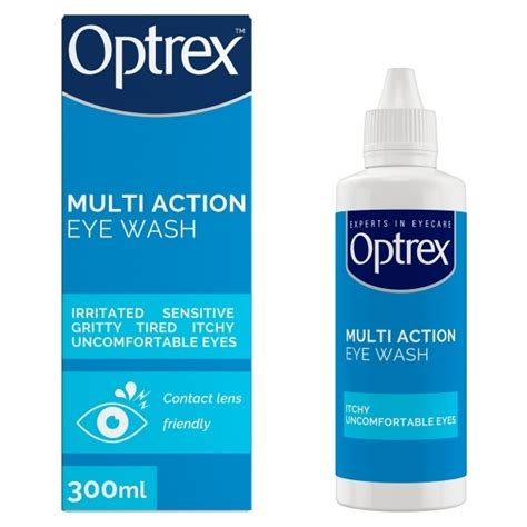 Optrex Multi Action Eye Wash 300ml Health And Wellbeing Savers