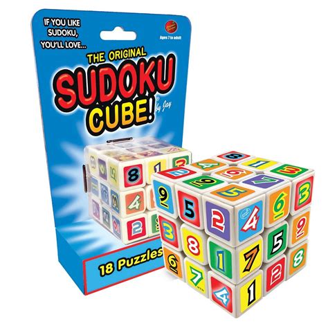 Sudoku 3d Cube 18 Different Puzzles In One Collections Etc