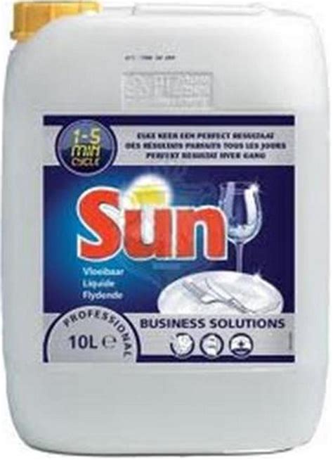Sun Professional Vaatwasmiddel Vloeibaar 10ltr Bol