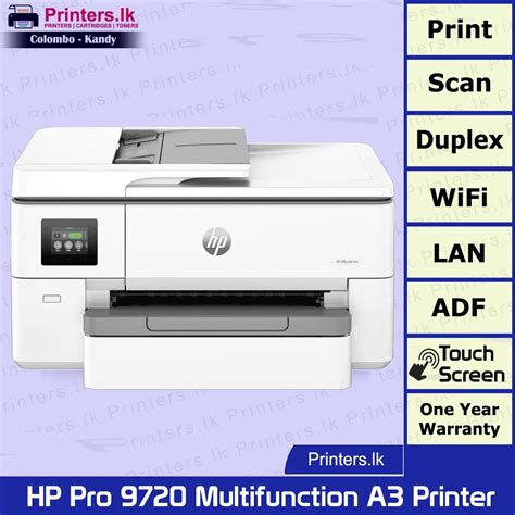 Hp Pro 9720 Multifunction A3 Printer One Year Warranty Printerslk