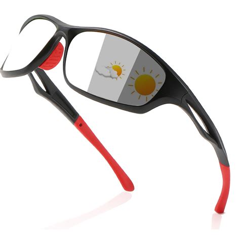 Wrap Around Transition Sunglasses Photochromic Full Lens Reading