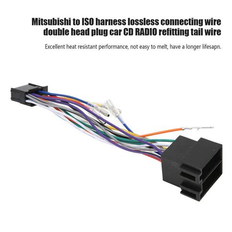 Iso Radio Wiring Harness Radio Iso Connector Clear Vicedeal