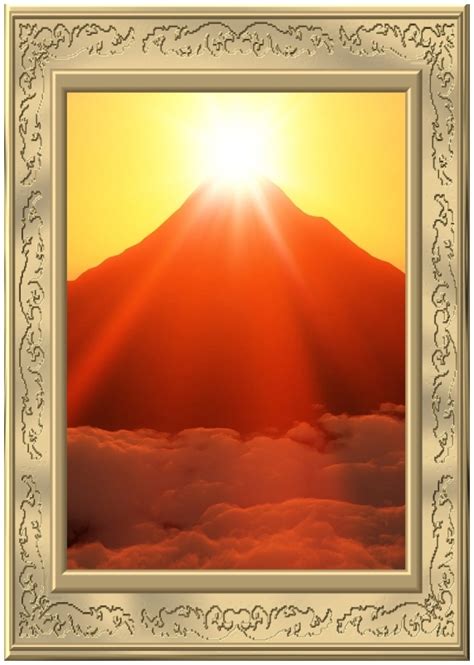 Yahooオークション 送料込み）開運 風水 「赤富士の図」 紅富岳 富