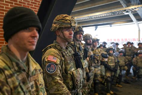 National Guard Deploys 7 800 Troops For Historic 60th Presidential
