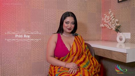 Saree Fashion 2025 For Saree Lovers Bong Beauty Model Priti In Silk