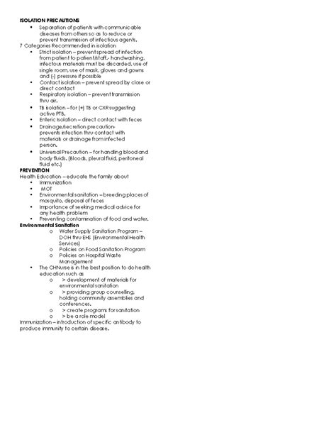 Isolation Precautions Isolation Precautions • Separation Of Patients With Communicable
