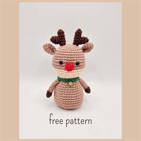 Free Pattern Misty The Reindeer