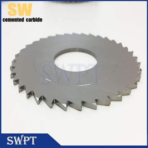Solid Carbide Slitting Saws Knife Manufacturers China Carbide Disc