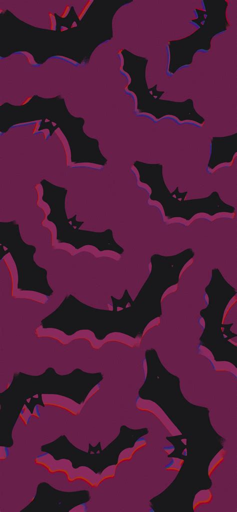 Halloween Bat Wallpapers Halloween Aesthetic Wallpapers For Iphone
