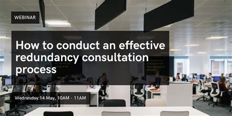 Webinar How To Conduct An Effective Redundancy Consultation Process Blacks Solicitors Llp