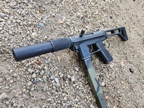 Us Machinegun Tec 9ab 10dc Tec 9 Rear Adapter With Tactical Entry
