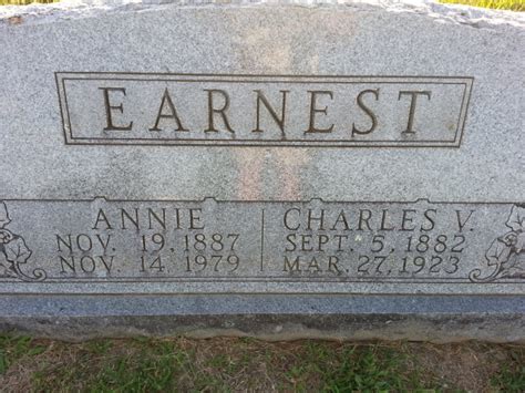 Annie L Forkner Earnest 1887 1979 Find A Grave Memorial