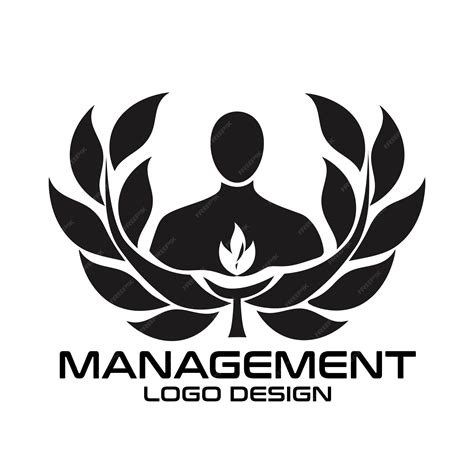 Premium Vector Management Vector Logo Design