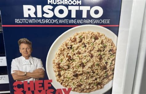 Frozen Fancy Feasts Review Gordon Ramsays Mushroom Risotto Wcvq Fm