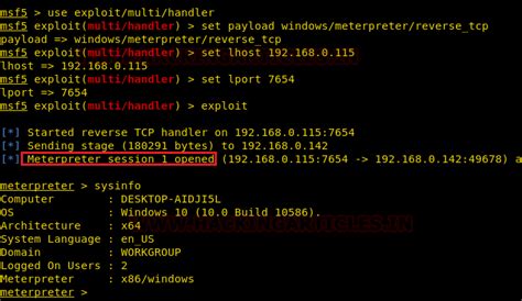 Multiple Ways To Persistence On Windows 10 With Metasploit Hacking