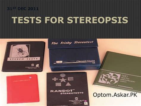Stereopsis Pptx