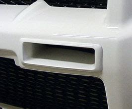 Mines Front Bumper Air Intake Scoops Frp Accessories For Nissan