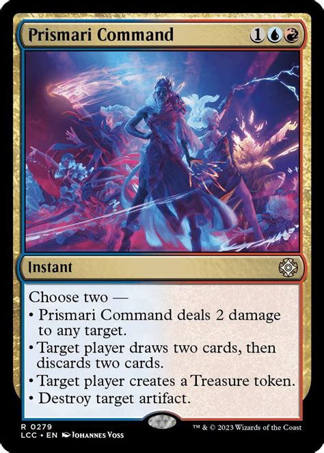 Prismari Command Commander The Lost Caverns Of Ixalan Magic The
