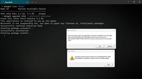 Silent Uninstall Of Anki No Longer Possible On Windows · Issue 2541