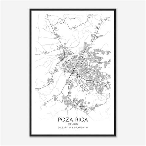 Poza Rica Custom Maps And Posters
